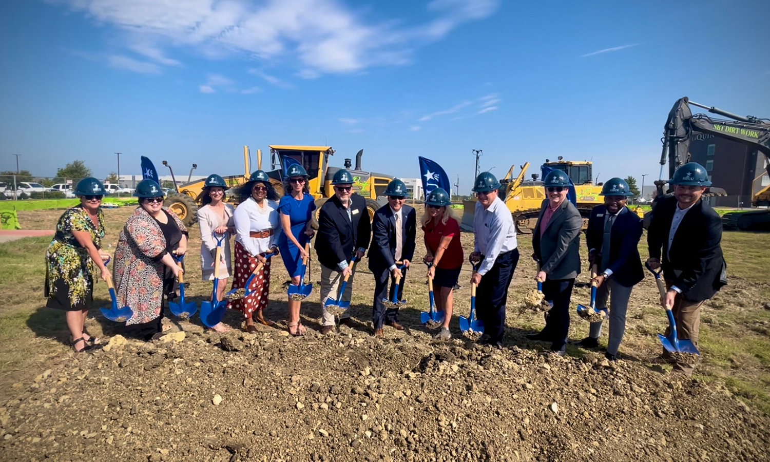 RBFCU Breaks Ground on First Branch in Denton County | RBFCU - Credit Union